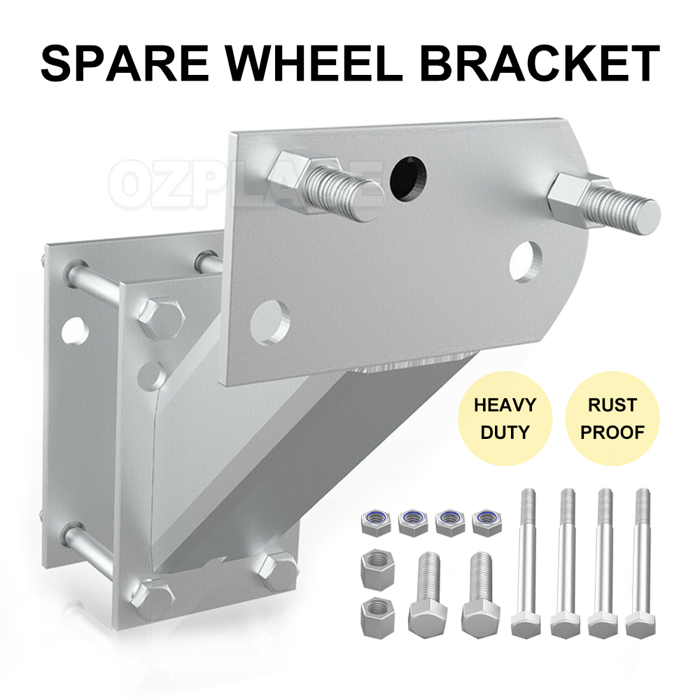 Universal Spare Wheel Carrier Holder CAMPER TRAILER CARAVAN BOAT ...